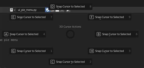 Python Pie Menus With Custom Positions Blender Stack Exchange