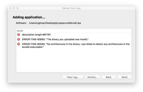 Xamarinformsxamarinios Appstore Publishing Issue Stack Overflow