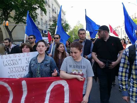 “დღევანდელი კანონი ღარიბებს უფრო აღარიბებს მდიდრებს უფრო ამდიდრებს” აქცია შრომითი უფლებების