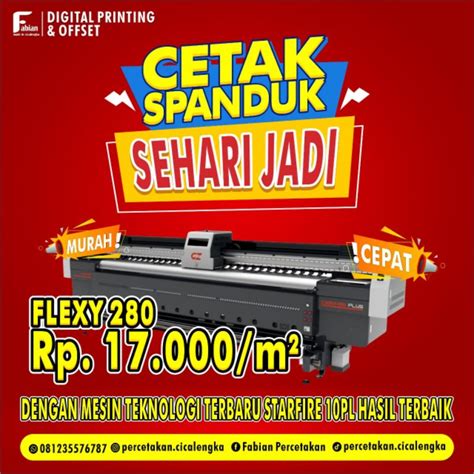 Jual CETAK SPANDUK BANNER MURAH BANDUNG EXPRESS Shopee Indonesia