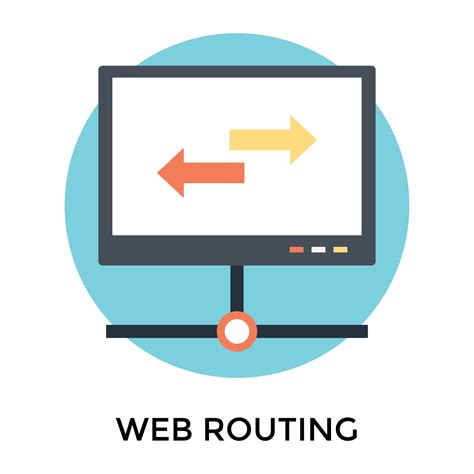 Trendy Web Routing 15035926 Vector Art At Vecteezy