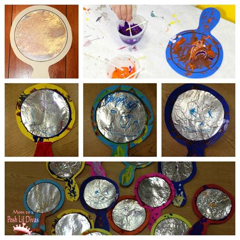 Mirrors All About Me Crafts All About Me Preschool Marvellous Me