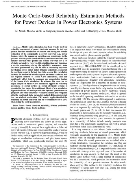 Monte Carlo Based Reliability Estimation Methods F Pdf Reliability Engineering Simulation
