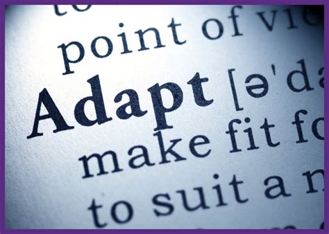 Photo Of The Word Adapt And A Portion Of The Definition · Zaggocare