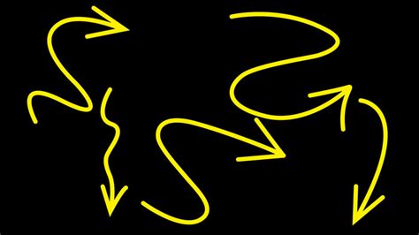 Drawing Yellow Arrow Small Animation Ae Template Video AE Template Free Download Pikbest