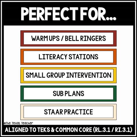 Fall Reading Passages Scr Questions Digital Print Staar Prep