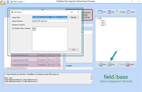 Data Integration Module Dim User Guide