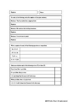 Negation By Grab A Pencil TPT