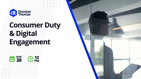 Dunstan Thomas Dt On Linkedin Webinar Strategy Consumerduty Financialadvice