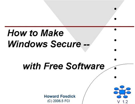 How To Make Windows Secure With Free Software