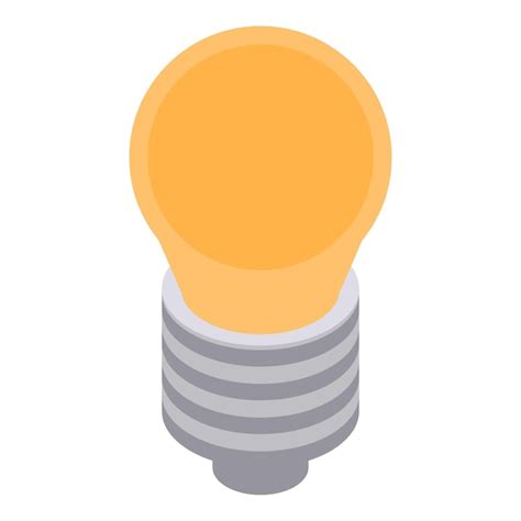 Premium Vector Bulb Idea Icon Isometric Of Bulb Idea Vector Icon For Web Design Isolated On