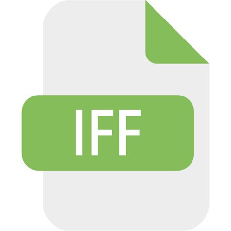 Iff File Generic Flat Icon