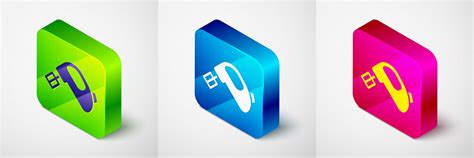 회색 배경에 격리 된 등색 전기 믹서 아이콘 주방 믹서기 정사각형 버튼입니다 벡터 3차원 형태에 대한 스톡 벡터 아트 및 기타 이미지 3차원 형태 가정 생활 가정