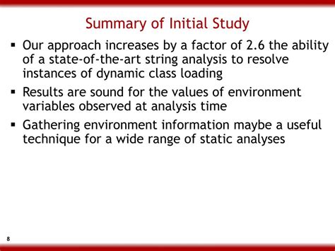 Ppt Improved Static Resolution Of Dynamic Class Loading In Java