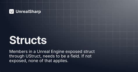 Structs Records Unrealsharp