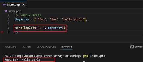 Array To String Conversion In Php Mysql Insert