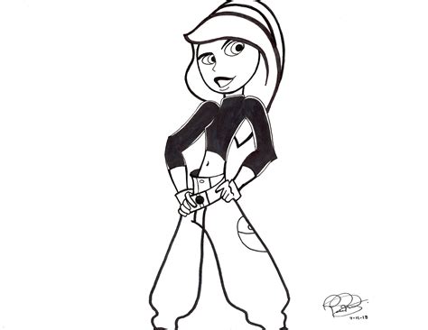 Kim Possible Sketch At Explore Collection Of Kim