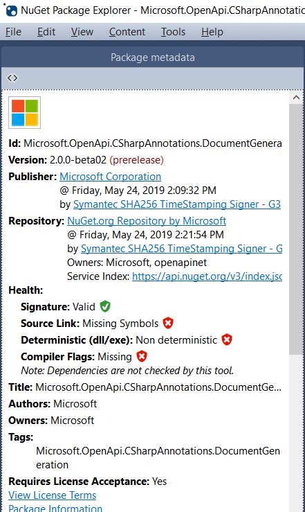 include source link information · issue 242 · microsoft openapi