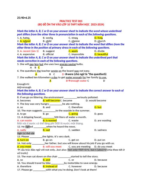 Practice Test 003 Pdf