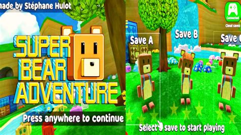 New Poster Super Bear Adventure Gameplay Walkthrough Gw Teev Youtube