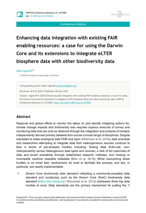 Pdf Enhancing Data Integration With Existing Fair Enabling Resources