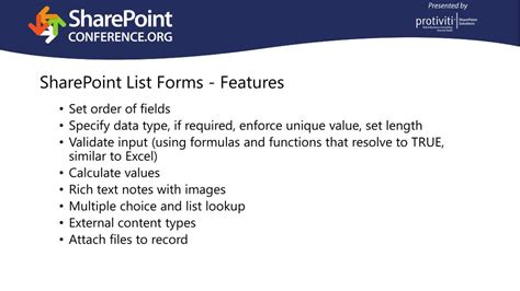 PPT SharePoint Forms PowerPoint Presentation Free Download ID