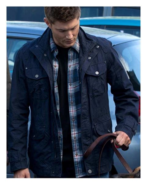 Supernatural Tv Series Dean Winchester Blue Jacket Ujackets