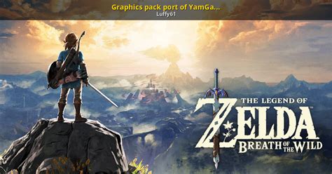 Graphics Pack Port Of Yamgamings Luffy Over Link Mod For The Legend Of Zelda Breath Of The