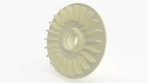 Plastic Impeller 3d Model Turbosquid 1975101