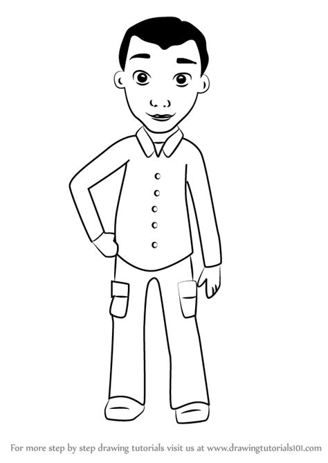 How To Draw Marcus McStuffins From Doc McStuffins Doc McStuffins Step By Step