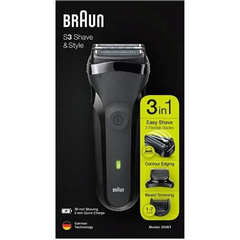 Braun 300BT BLK | Braun Elektro ülgüc | Irshad.az
