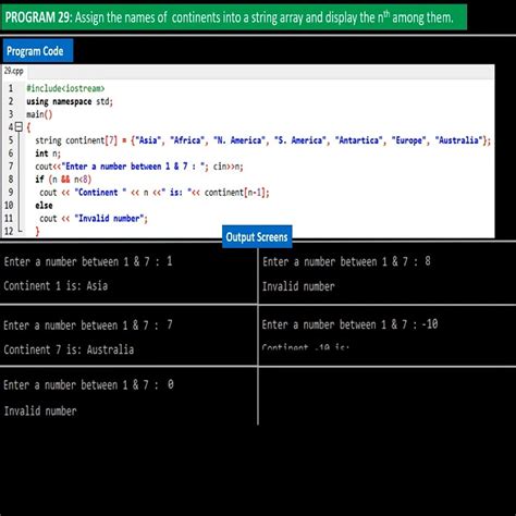 how to use a string array ajit saigal technocrat youtube