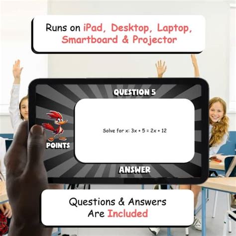 Expressions And Equations Wing Nuts Math Game No Prep Grade 7 Review