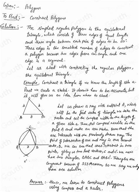 Solved Activity How Do You Construct Polygons What Are The Different Concepts About Polygons