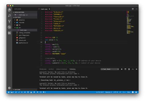 platformio tasks doesn t work · issue 63165 · microsoft vscode · github