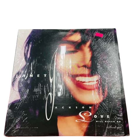 12 Single Lp Janet Jackson Love Will Never Dos