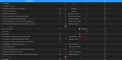 Hipoly Faces Redux Fusion Girl Seamless Fix Fallout 4 General