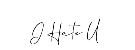 82 I Hate U Name Signature Style Ideas Unique Online Signature