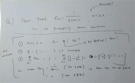 Probability Mass Function