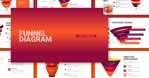 Презентация диаграммы воронки Шаблоны презентаций Включая вектор и воронка Envato