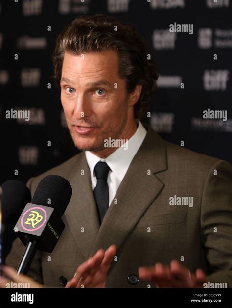 Matthew Mcconaughey Attends The Premiere Of The Lost Bus During The