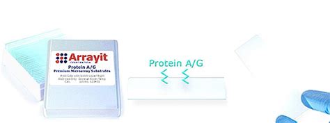 Arrayit Protein Ag Microarray Substrate Slides Box Of 25
