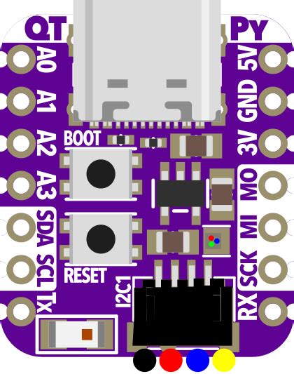 How To Use Adafruit Qt Py Esp32 Pico Pinouts Specs And Examples Cirkit Designer