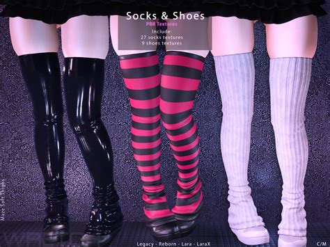 Socks And Shoes Pbr Wretch Second Life