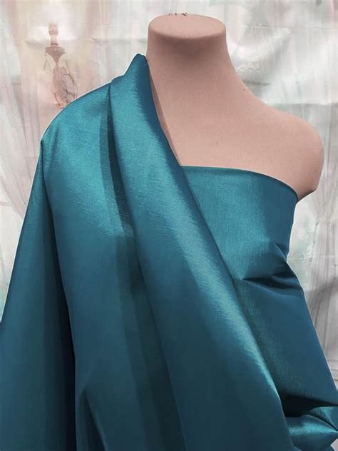 Stretch Taffeta Peacock 777 Sold By The Yard Wedding Weastern Shirts