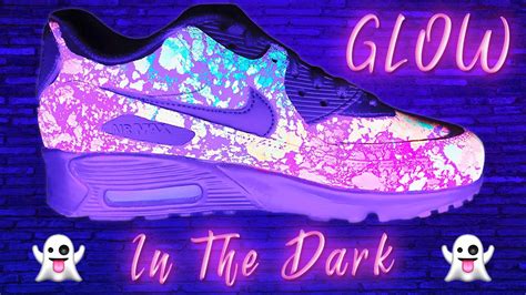 Hydro Dipping Nike Air Max 90 Glow In The Dark 👻🎨 Youtube
