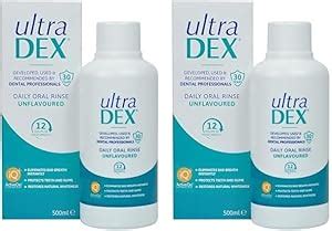 Ultradex Daily Oral Rinse Original 500 Ml Pack Of 2 Uk
