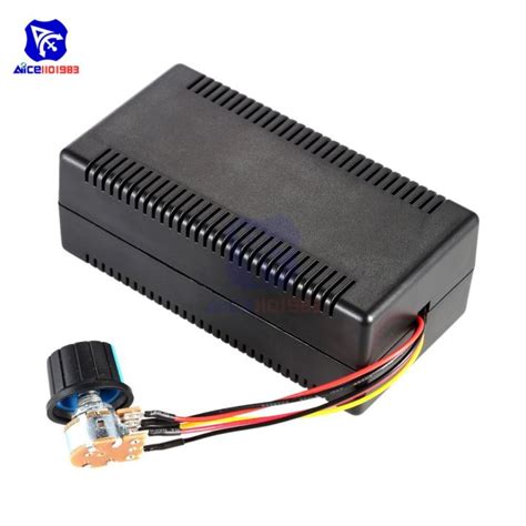 VA VA VOOMdiymore Adjustable 10 50V 12V 24V 48V 2000W 40A DC Motor Speed Control PWM HHO Case