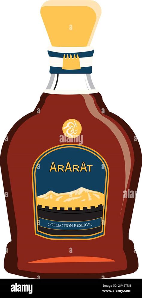 A vector of Armenian cognac produced since 1887 Stock Vector Image ...