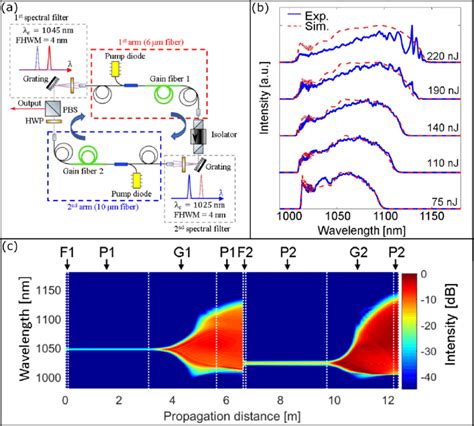 Fig S6 Pulse Evolution In A Ring Mamyshev Oscillator Reproduced From Download Scientific